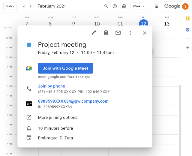 Novedades en Google Meet : Intelligence Partner
